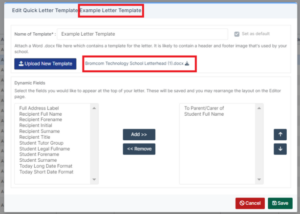How to use Quick Letter – Bromcom – Documentation Centre