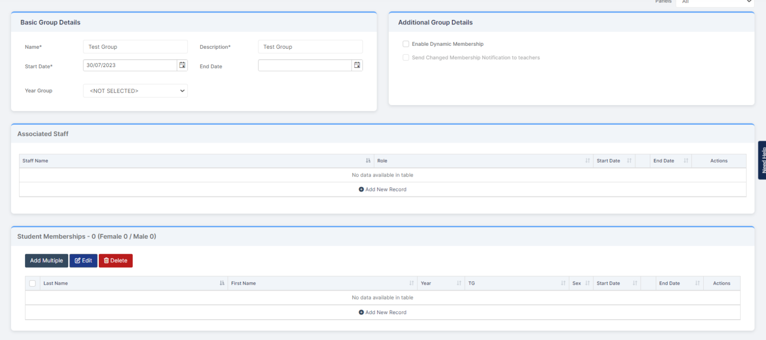 How to Create a Report Group – Bromcom – Documentation Centre