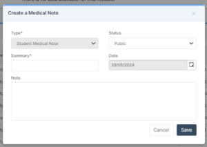 How to Add Health Background Information to the Student Profile ...