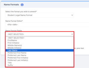 How To Manage User Names and Formats – Bromcom – Documentation Centre
