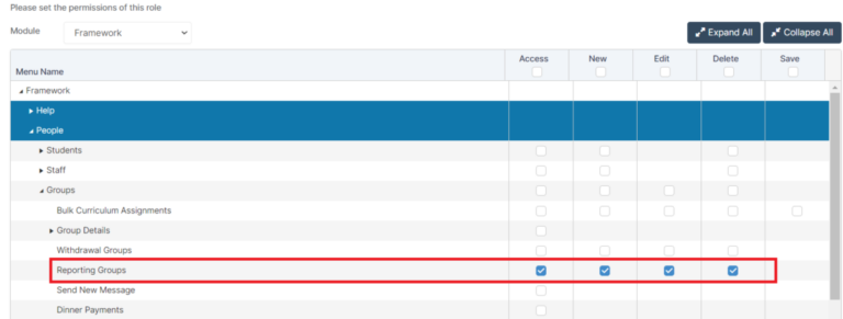 How to Create a Report Group – Bromcom – Documentation Centre