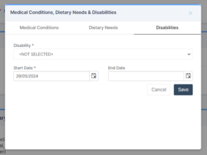 How to Add Health Background Information to the Student Profile ...