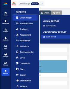 How to use Quick Reports to Create a Web Merge Document – Bromcom – Documentation Centre