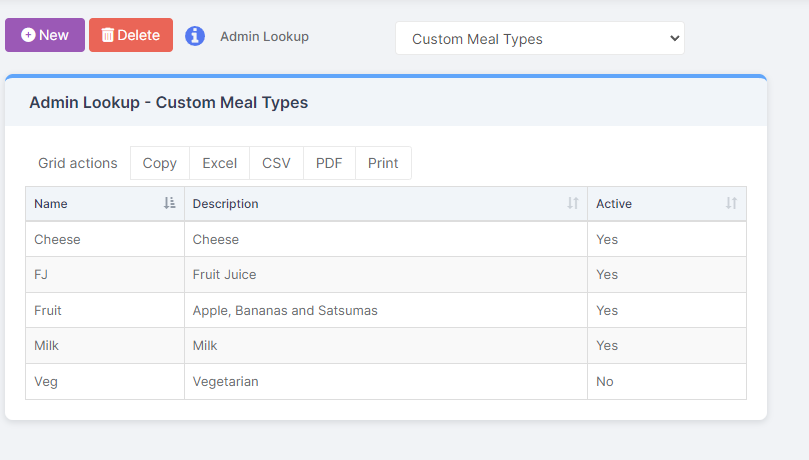 How to create and manage Daily Custom Meals – Bromcom – Documentation ...