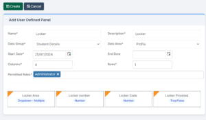 How to Add User Defined Panels – Bromcom – Documentation Centre