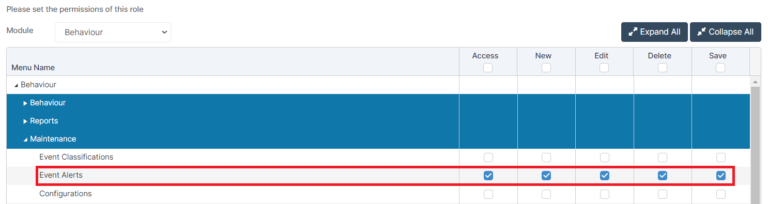 How to Create a Behaviour Event Alert – Bromcom – Documentation Centre