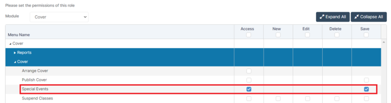 How to Arrange Special Events – Bromcom – Documentation Centre