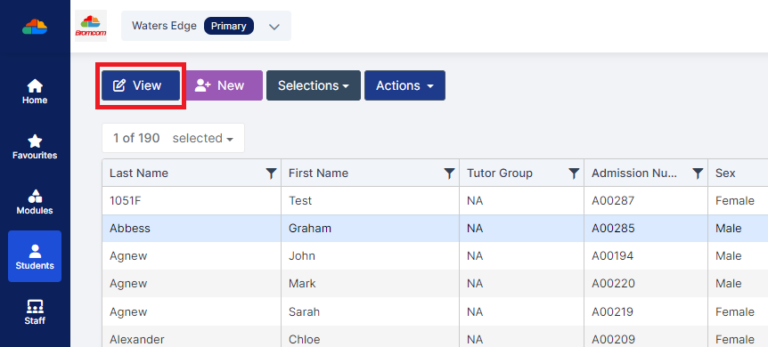 How to add Suspensions to a Student – Bromcom – Documentation Centre