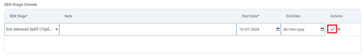 How to add SEN Information to a Student – Bromcom – Documentation Centre