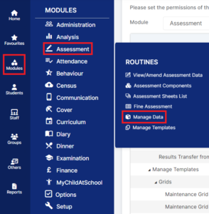 How to Import Assessment Data from a CSV – Bromcom – Documentation Centre