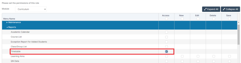 How to Run the Timetable Report for Staff – Bromcom – Documentation Centre