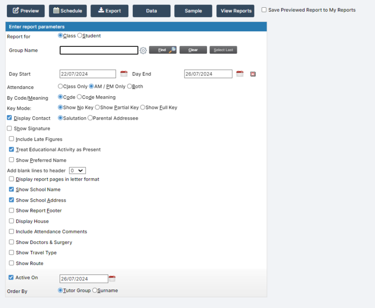 Must Try Attendance Reports in Bromcom – Bromcom – Documentation Centre