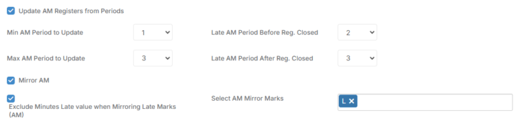How to use Register Update Parameters – Bromcom – Documentation Centre