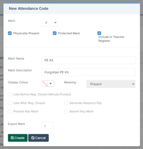 How to Create and Manage Attendance Codes/Marks – Bromcom – Documentation Centre