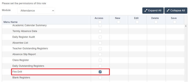 How to Access the Fire Drill Report – Bromcom – Documentation Centre