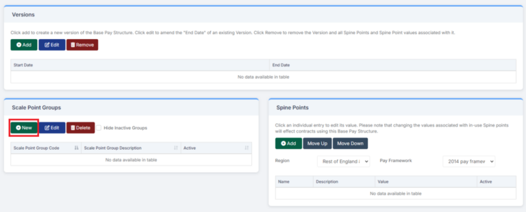 How to Create/Edit and Update Base Pay Structures – Bromcom – Documentation Centre