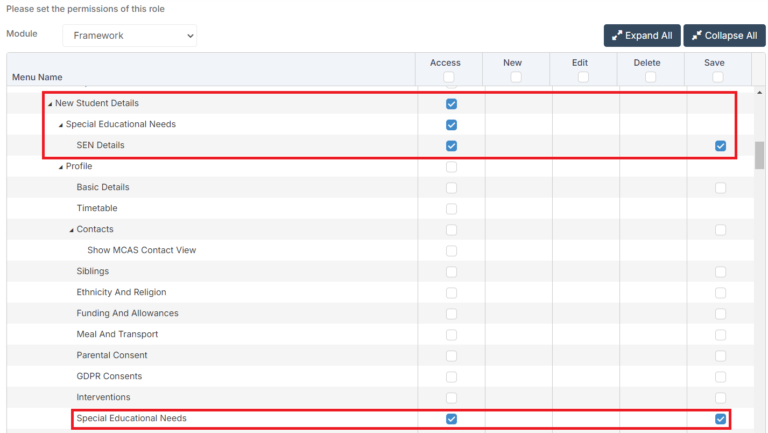 How to add SEN Information to a Student – Bromcom – Documentation Centre