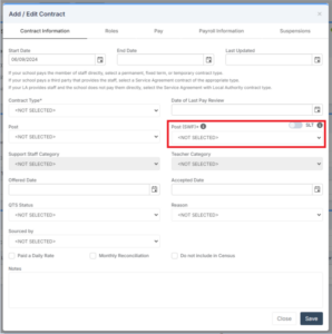 How to Update Staff Type – Bromcom – Documentation Centre
