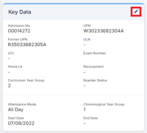 How to amend and add a UPN – Bromcom – Documentation Centre