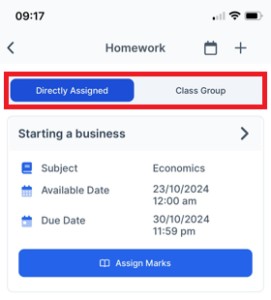 How to use Homework in the New Teacher App – Bromcom – Documentation Centre