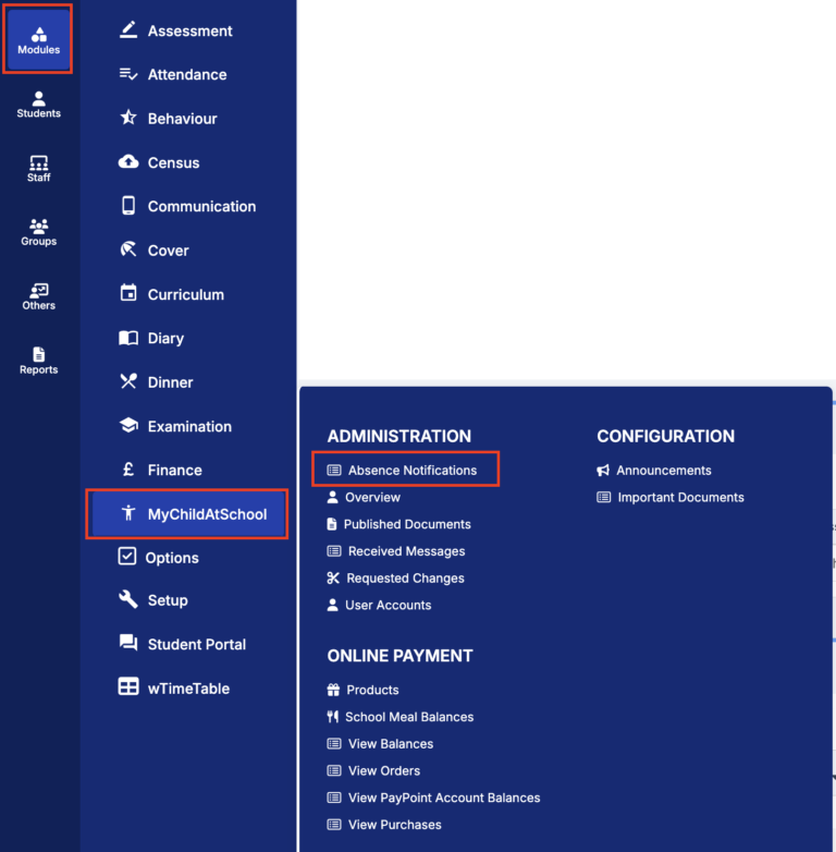 How to manage Absence Notifications from MCAS – Bromcom – Documentation ...