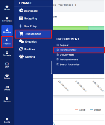 How To Raise a Purchase Order in MAT Finance – Bromcom – Documentation ...