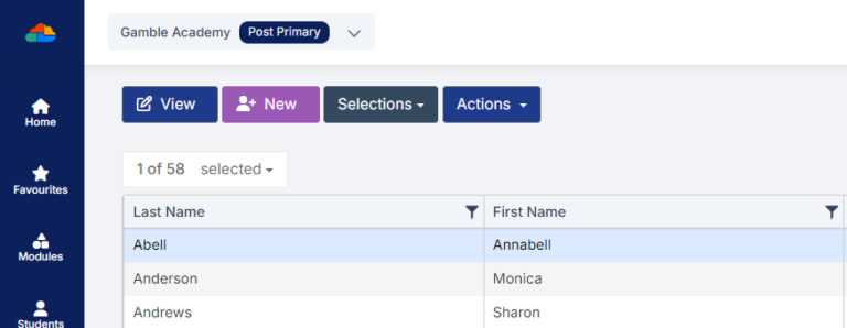 How to locate items in the Staff Profile – Bromcom – Documentation Centre
