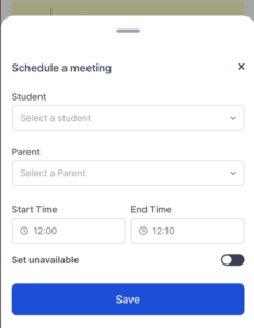 How to use the Parents Evening Module in the New Teacher App – Bromcom ...