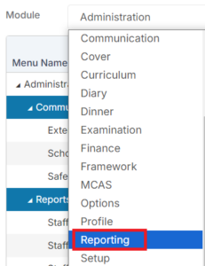How to Create a Quick Report – Bromcom – Documentation Centre