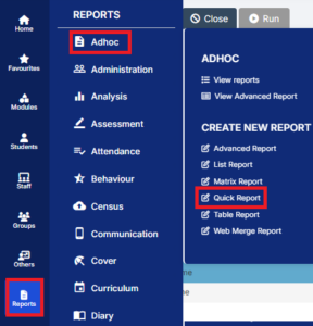How to Report on Parent’s Contact Information – Bromcom – Documentation ...