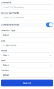 How to Log Behaviour Events using the New Teacher App – Bromcom – Documentation Centre
