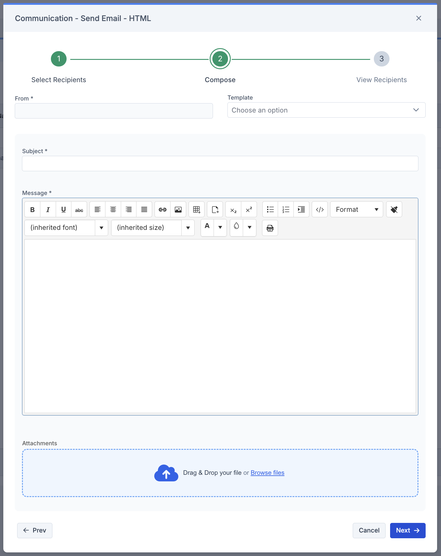 How to send Email and SMS messages from the External Contacts List in Vision – Bromcom ...