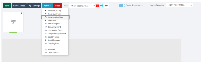 How to Create and Copy a Seating Plan (Old Interface) – Bromcom ...