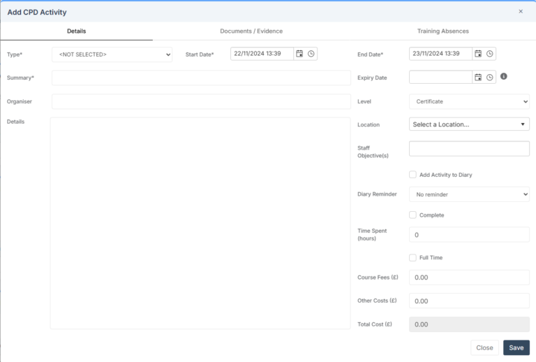 How to Create and Manage CPD Activities – Bromcom – Documentation Centre