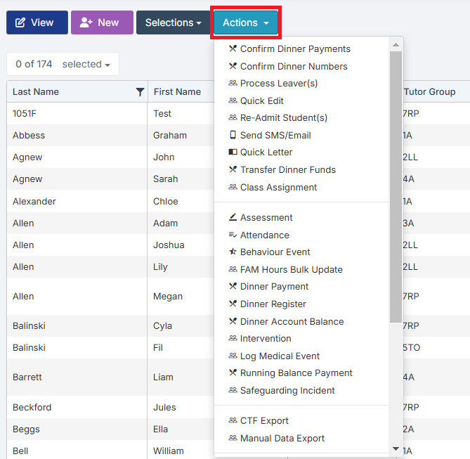 How to Access the Student List and Student Details – Bromcom ...
