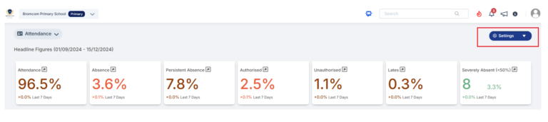 How to use the Attendance Dashboard – Bromcom – Documentation Centre