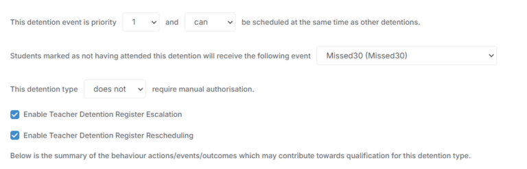 How to Set Up and Use Detentions – Bromcom – Documentation Centre