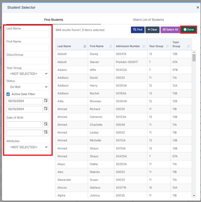 How to Use Support Allocation – Bromcom – Documentation Centre