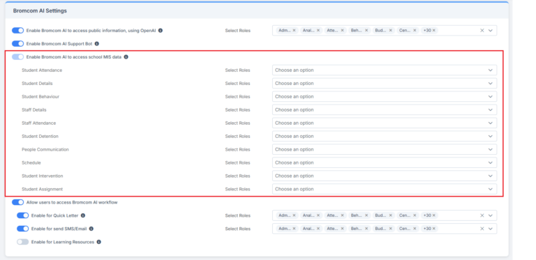 How To Use Bromcom Ai Bromcom Documentation Centre