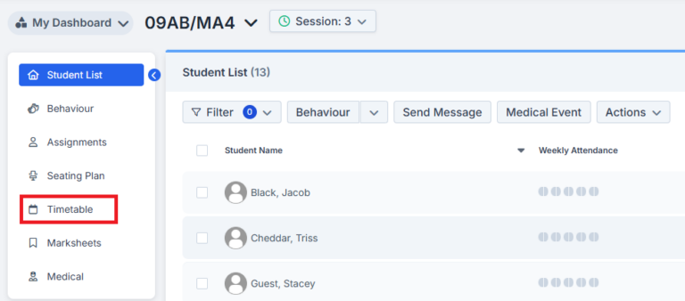 How To Take a Register on the New Teacher Dashboard – Bromcom ...