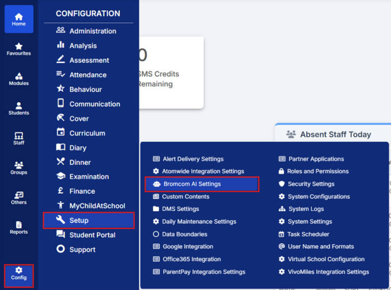 How to Use Bromcom AI Bot in Quick Reports – Bromcom – Documentation Centre