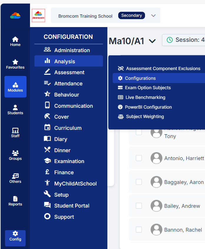 How to setup Key Stage Year Group Mapping – Bromcom – Documentation Centre