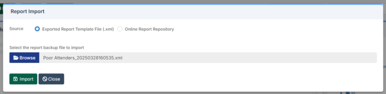 How to use the Online Report Repository & Import Report Definition ...