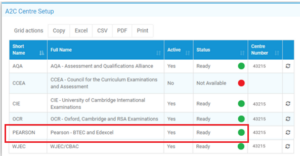 How to check for the Pearson test results file in Examinations ...