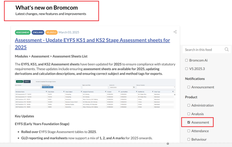 Fine Assessment Guide – Bromcom – Documentation Centre