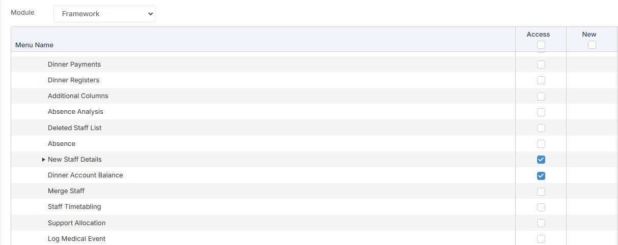How to Amend Staff Dinner Balances via the Staff List – Bromcom ...