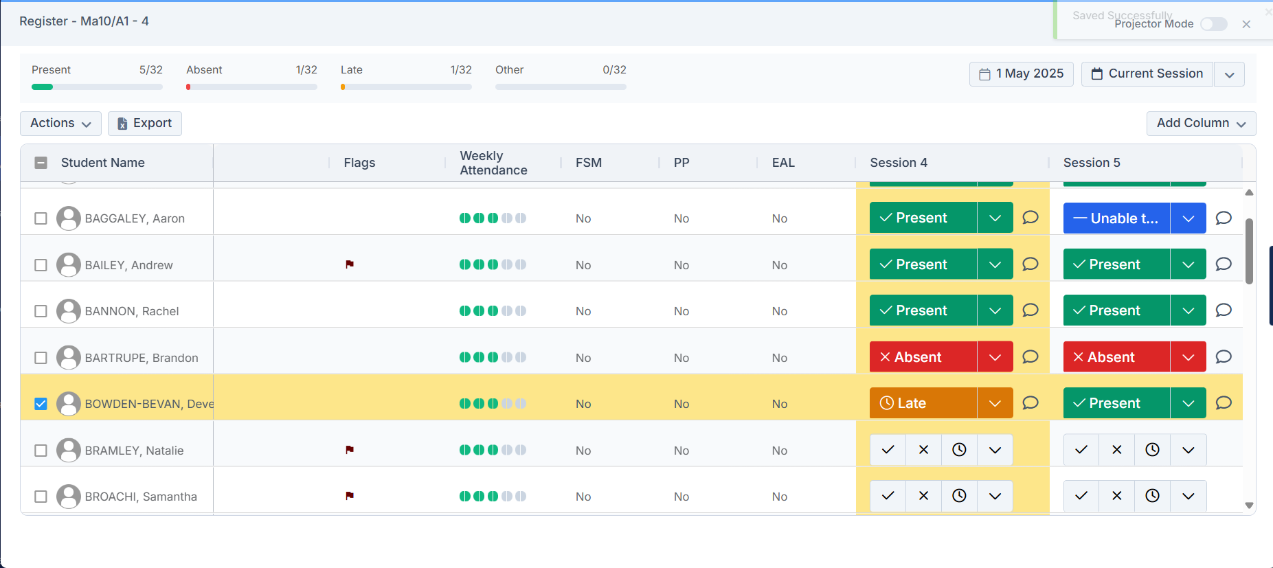 How to manage Double Lessons in the Teacher Dashboard – Bromcom ...