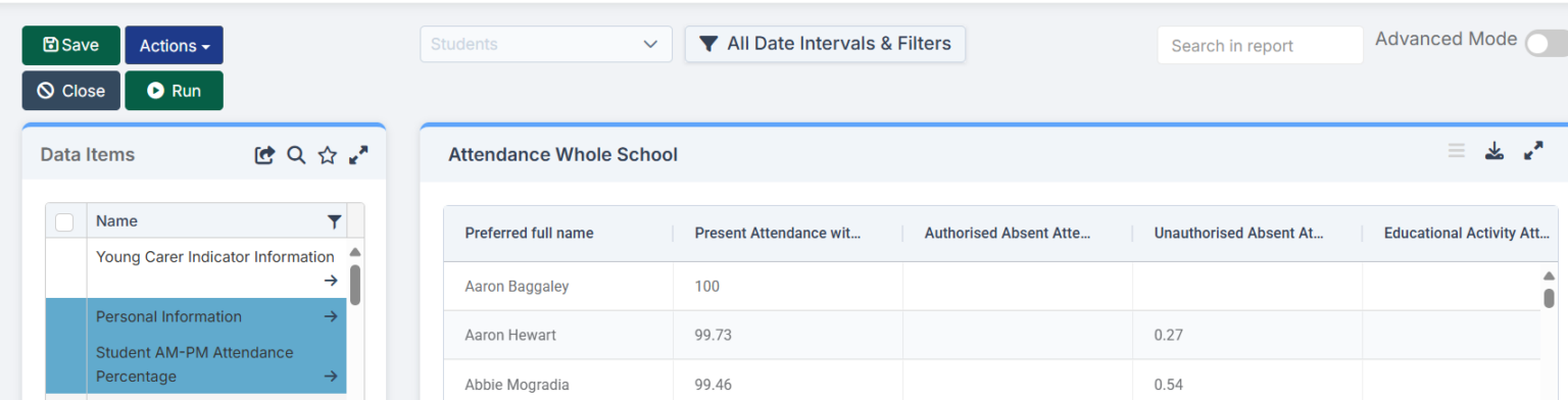 How to Schedule a Quick Report via Email – Bromcom – Documentation Centre