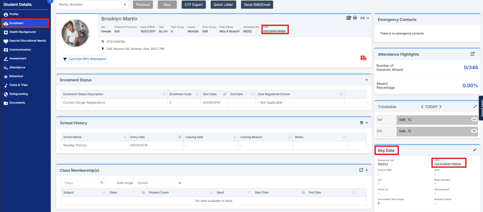 Students Missing From Pupil Reconciliation Panel In Census – Bromcom ...