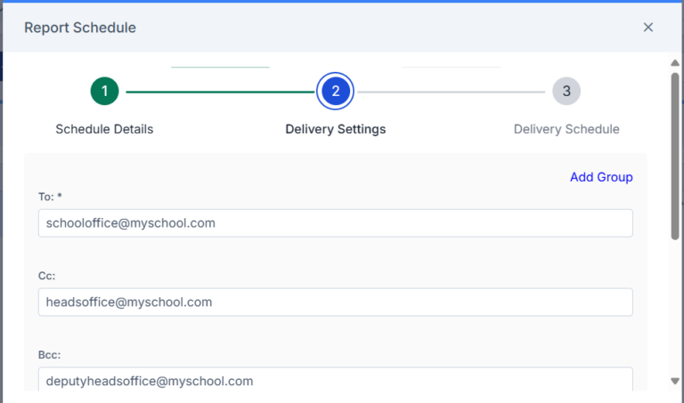 How to Schedule a Quick Report via Email – Bromcom – Documentation Centre
